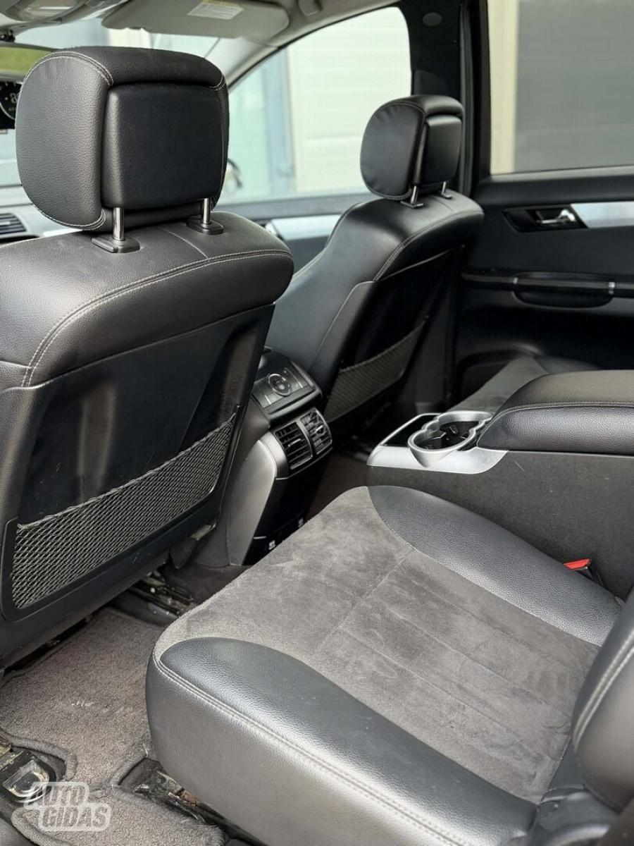 Melns Mercedes-Benz R 320 2006 Kauņa, ar dzinēja tilpumu 3.20 L un nobraukumu 402 tūkst. km par 2450 €, foto 14 vietnē AUTOMOTO.COM.LV