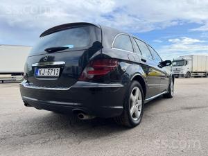 Black Mercedes-Benz R 320 2006 in Jekabpils, with an engine capacity of 3.20 L and mileage of 0 thousand km for 5300 €, photo 5 on AUTOMOTO.COM.LV
