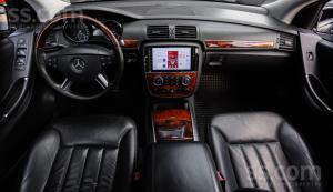 Black Mercedes-Benz R 320 2006 in Jelgava, with an engine capacity of 3.20 L and mileage of 220 thousand km for 4200 €, photo 6 on AUTOMOTO.COM.LV