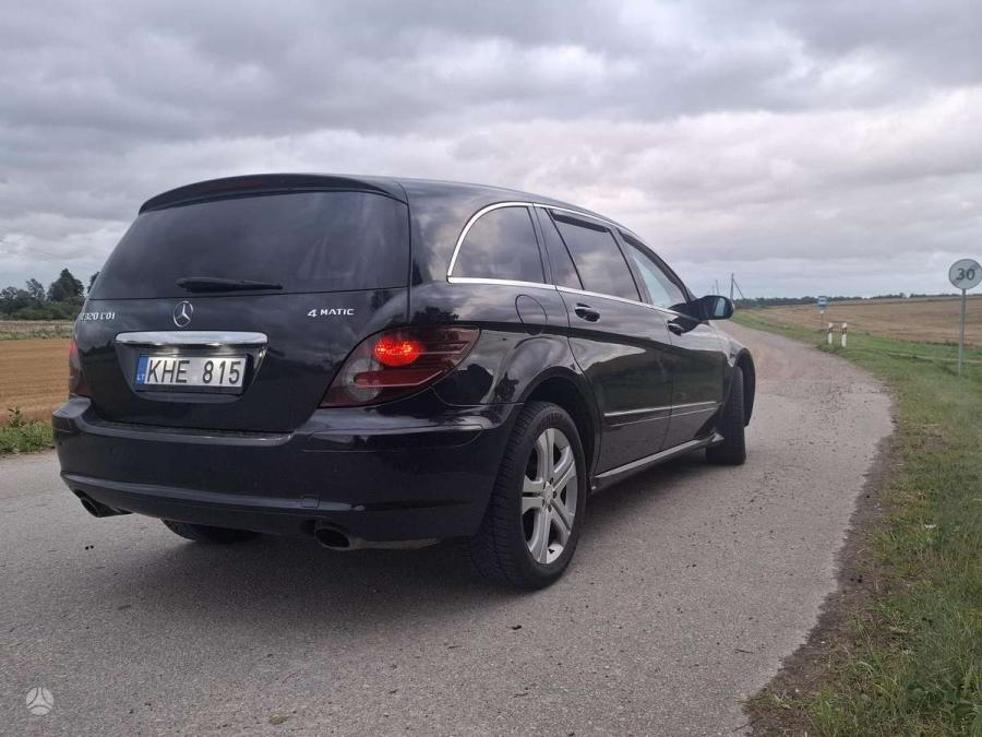 Черный Мерседес Р 320 2006 в Каунас, объемом двигателя 3.00 л и пробегом 300 тыс. км за 3000 €, фото 1 на AUTOMOTO.COM.LV