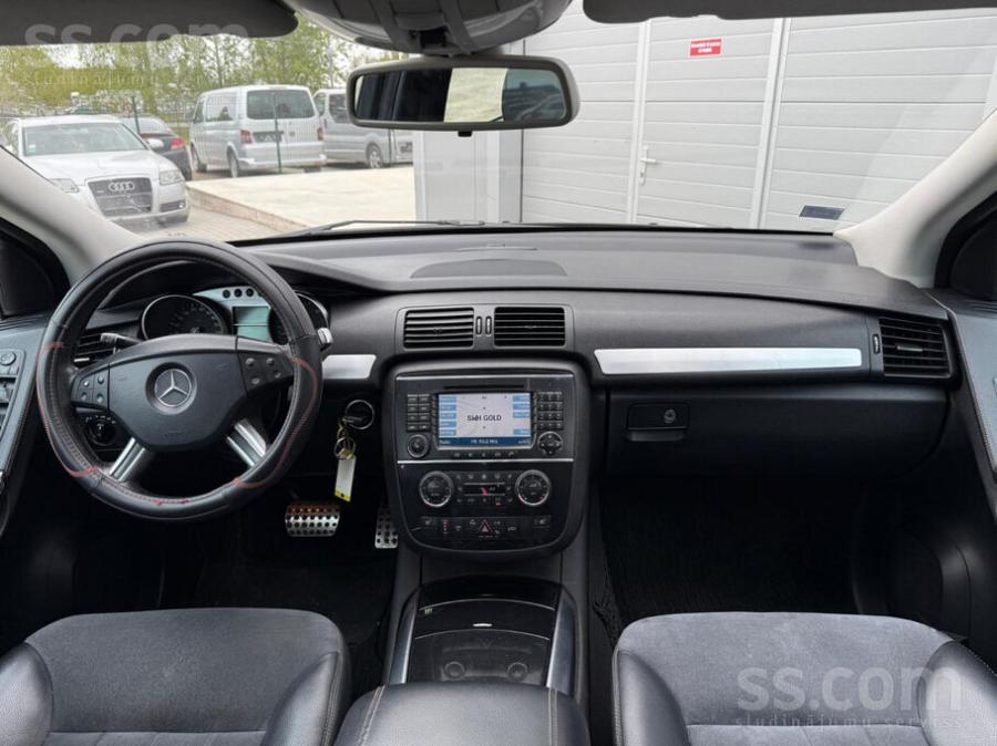 Melns Mercedes-Benz R 320 2006 Rīga, ar dzinēja tilpumu 3.00 L un nobraukumu 287 tūkst. km par 2500 €, foto 7 vietnē AUTOMOTO.COM.LV
