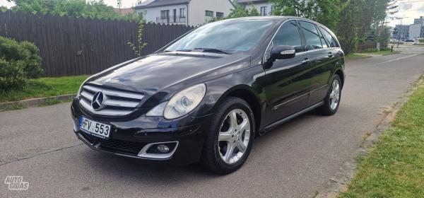 Black Mercedes-Benz R 320 2007 in Vilnius, with an engine capacity of 3.00 L and mileage of 320 thousand km for 1999 €, photo 4 on AUTOMOTO.COM.LV