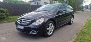 Black Mercedes-Benz R 320 2007 in Vilnius, with an engine capacity of 3.00 L and mileage of 320 thousand km for 1999 €, photo 5 on AUTOMOTO.COM.LV