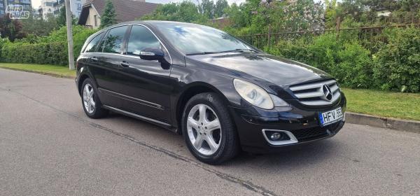 Black Mercedes-Benz R 320 2007 in Vilnius, with an engine capacity of 3.00 L and mileage of 320 thousand km for 1999 €, photo 5 on AUTOMOTO.COM.LV
