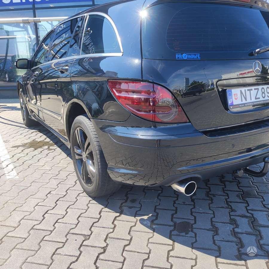 Melns Mercedes-Benz R 320 2007 Klaipėda, ar dzinēja tilpumu 2.99 L un nobraukumu 0 tūkst. km par 4700 €, foto 8 vietnē AUTOMOTO.COM.LV