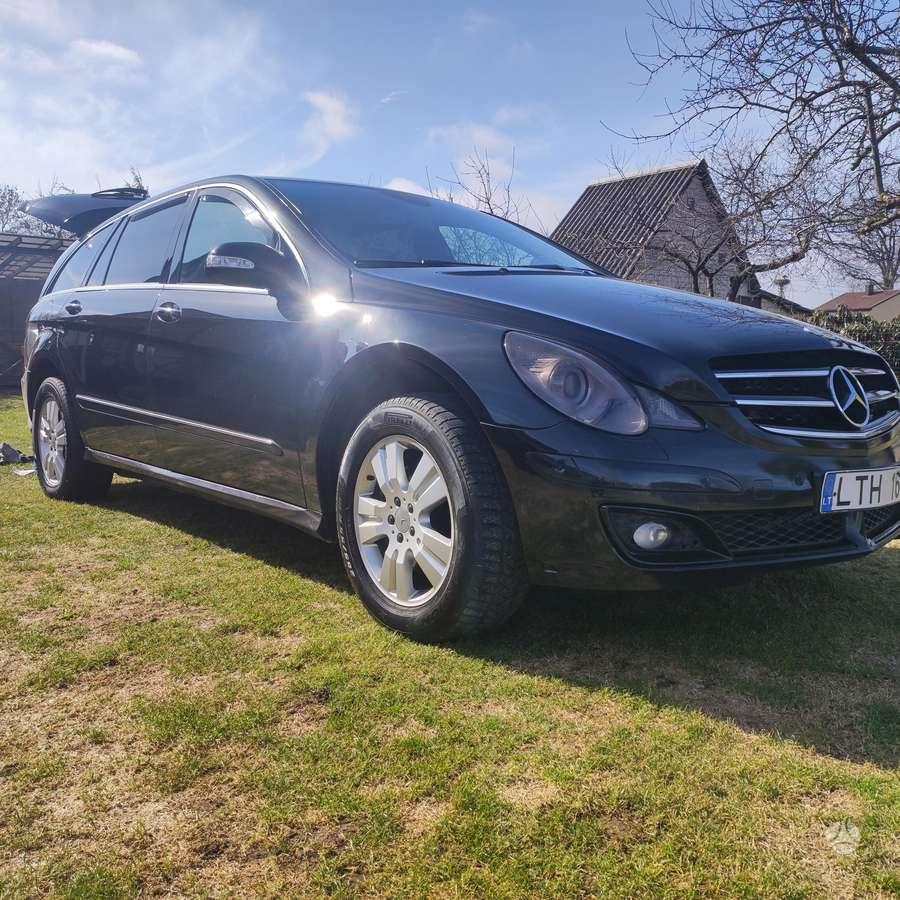 Melns Mercedes-Benz R 320 2007 Klaipėda, ar dzinēja tilpumu 2.99 L un nobraukumu 0 tūkst. km par 4700 €, foto 19 vietnē AUTOMOTO.COM.LV