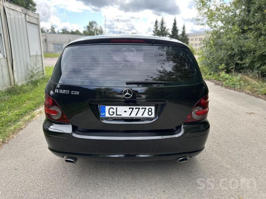 Черный Мерседес Р 320 2007 в Рига, объемом двигателя 3.00 л и пробегом 302 тыс. км за 3900 €, фото 6 на AUTOMOTO.COM.LV