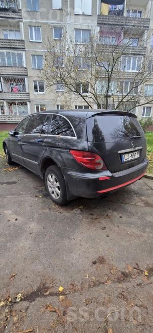 Melns Mercedes-Benz R 320 2008 Rīga, ar dzinēja tilpumu 3.20 L un nobraukumu 0 tūkst. km par 2500 €, foto  vietnē AUTOMOTO.COM.LV