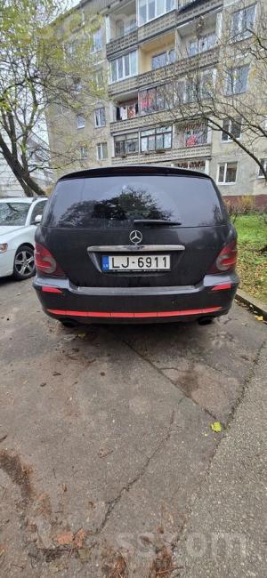 Melns Mercedes-Benz R 320 2008 Rīga, ar dzinēja tilpumu 3.20 L un nobraukumu 0 tūkst. km par 2500 €, foto 3 vietnē AUTOMOTO.COM.LV