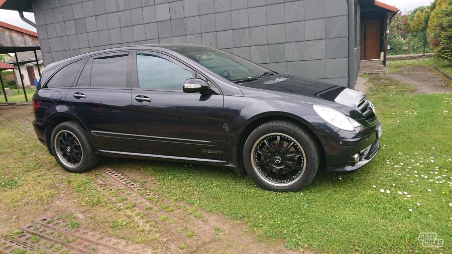 Melns Mercedes-Benz R 320 2006 Kauņa, ar dzinēja tilpumu 3.00 L un nobraukumu 401 tūkst. km par 3500 €, foto 20 vietnē AUTOMOTO.COM.LV