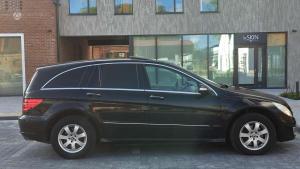 Melns Mercedes-Benz R 320 2007 Klaipėda, ar dzinēja tilpumu 2.99 L un nobraukumu 303 tūkst. km par 2350 €, foto 6 vietnē AUTOMOTO.COM.LV