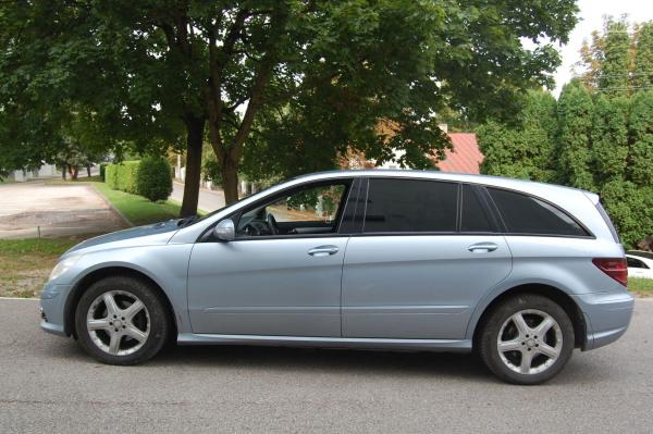 Blue Mercedes-Benz R 320 2007 in Kaunas, with an engine capacity of 3.00 L and mileage of 360 thousand km for 2700 €, photo 3 on AUTOMOTO.COM.LV