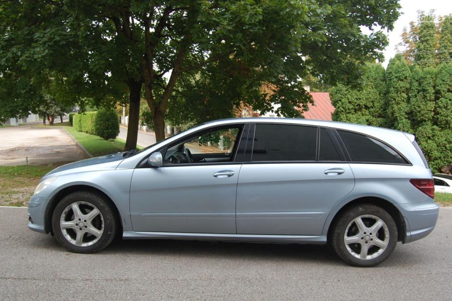 Blue Mercedes-Benz R 320 2007 in Kaunas, with an engine capacity of 3.00 L and mileage of 360 thousand km for 2700 €, photo 3 on AUTOMOTO.COM.LV