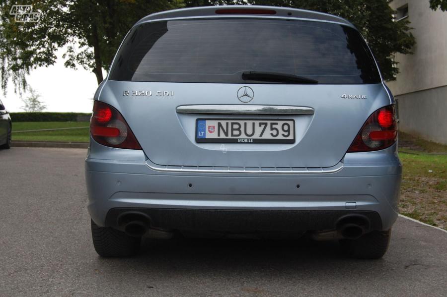 Blue Mercedes-Benz R 320 2007 in Kaunas, with an engine capacity of 3.00 L and mileage of 360 thousand km for 2700 €, photo 4 on AUTOMOTO.COM.LV