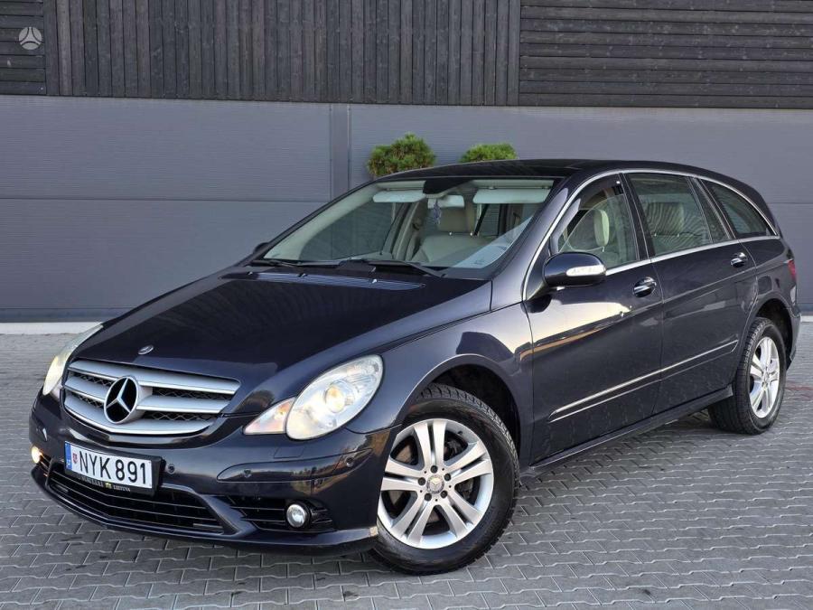 Blue Mercedes-Benz R 320 2008 in Siauliai, with an engine capacity of 3.00 L and mileage of 310 thousand km for 2850 €, photo 1 on AUTOMOTO.COM.LV