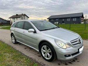 Grey Mercedes-Benz R 320 2006 in Klaipeda, with an engine capacity of 3.20 L and mileage of 288 thousand km for 3300 €, photo 3 on AUTOMOTO.COM.LV
