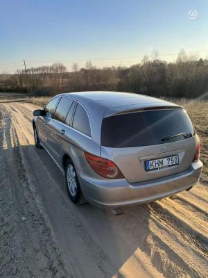 Pelēks Mercedes-Benz R 320 2006 Kaišiadorys, ar dzinēja tilpumu 2.99 L un nobraukumu 424 tūkst. km par 2790 €, foto 8 vietnē AUTOMOTO.COM.LV