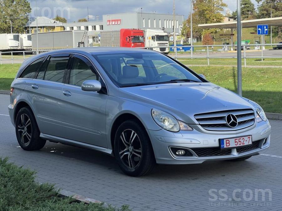 Pelēks Mercedes-Benz R 320 2006 Rēzekne, ar dzinēja tilpumu 3.00 L un nobraukumu 333 tūkst. km par 3750 €, foto 9 vietnē AUTOMOTO.COM.LV