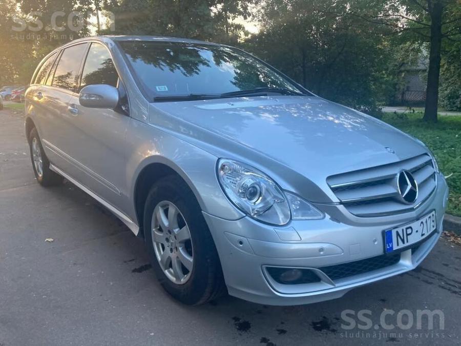 Pelēks Mercedes-Benz R 320 2007 Rīga, ar dzinēja tilpumu 3.00 L un nobraukumu 280 tūkst. km par 4900 €, foto 8 vietnē AUTOMOTO.COM.LV