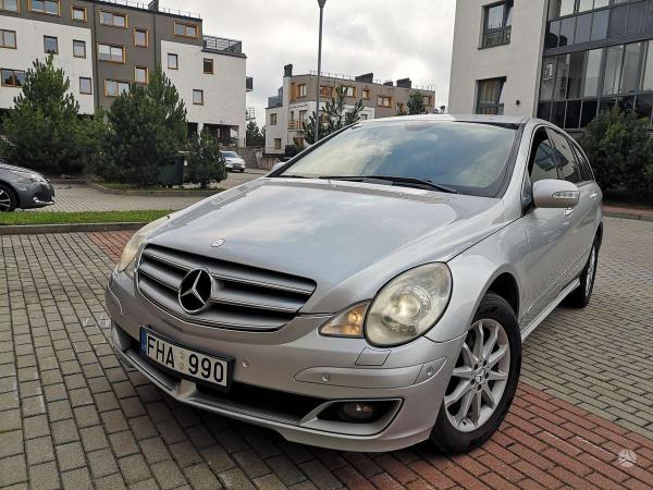 Pelēks Mercedes-Benz R 320 2007 Klaipėda, ar dzinēja tilpumu 3.00 L un nobraukumu 289 tūkst. km par 3700 €, foto 9 vietnē AUTOMOTO.COM.LV