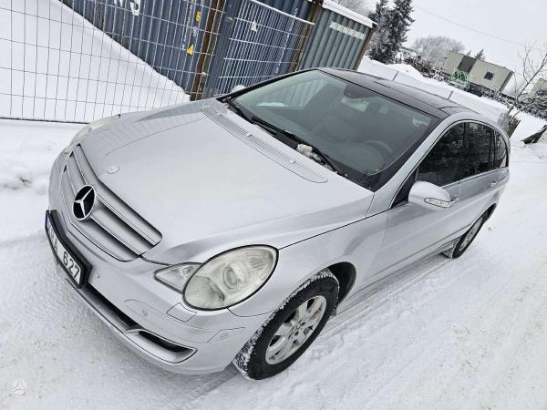 Grey Mercedes-Benz R 320 2006 in Kaunas, with an engine capacity of 3.00 L and mileage of 310 thousand km for 3650 €, photo 2 on AUTOMOTO.COM.LV