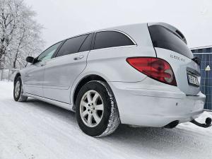 Grey Mercedes-Benz R 320 2006 in Kaunas, with an engine capacity of 3.00 L and mileage of 310 thousand km for 3650 €, photo 7 on AUTOMOTO.COM.LV
