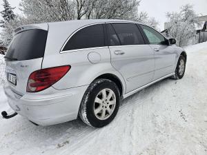 Grey Mercedes-Benz R 320 2006 in Kaunas, with an engine capacity of 3.00 L and mileage of 310 thousand km for 3650 €, photo 13 on AUTOMOTO.COM.LV