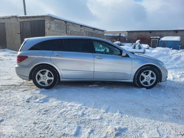 Grey Mercedes-Benz R 320 2008 in Mazeikiai, with an engine capacity of 3.00 L and mileage of 360 thousand km for 4250 €, photo 4 on AUTOMOTO.COM.LV