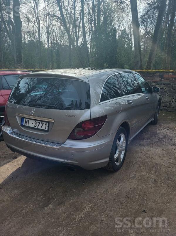 Grey Mercedes-Benz R 320 2008 in Riga, with an engine capacity of 3.00 L and mileage of 0 thousand km for 6500 €, photo 9 on AUTOMOTO.COM.LV