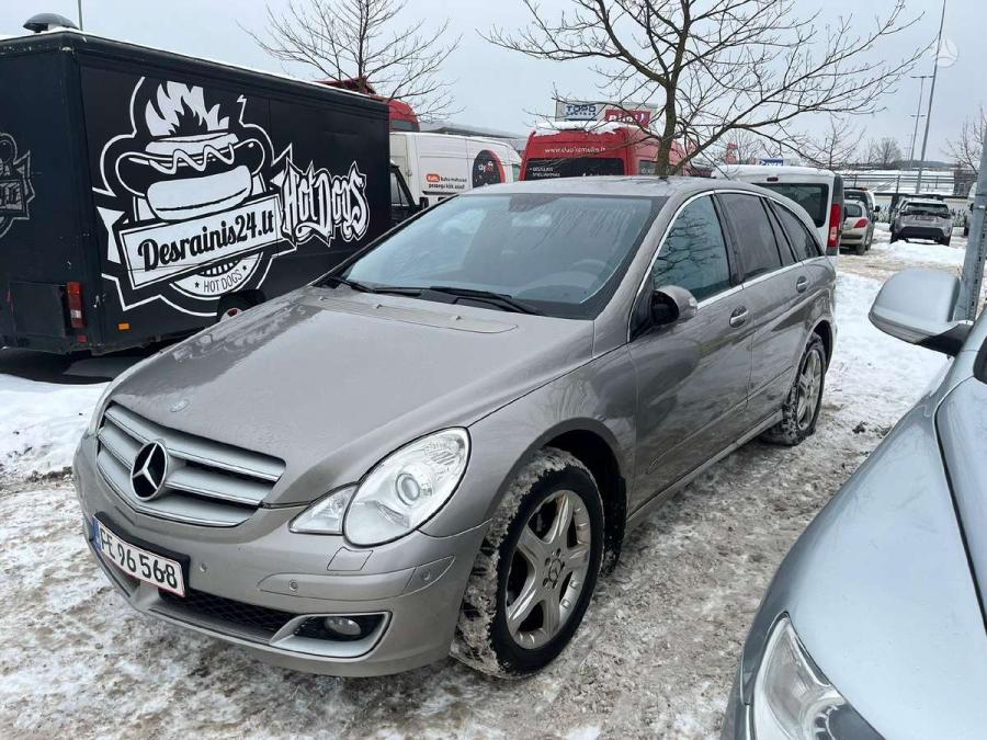 Dzeltens Mercedes-Benz R 320 2006 Kauņa, ar dzinēja tilpumu 3.00 L un nobraukumu 320 tūkst. km par 3100 €, foto 2 vietnē AUTOMOTO.COM.LV