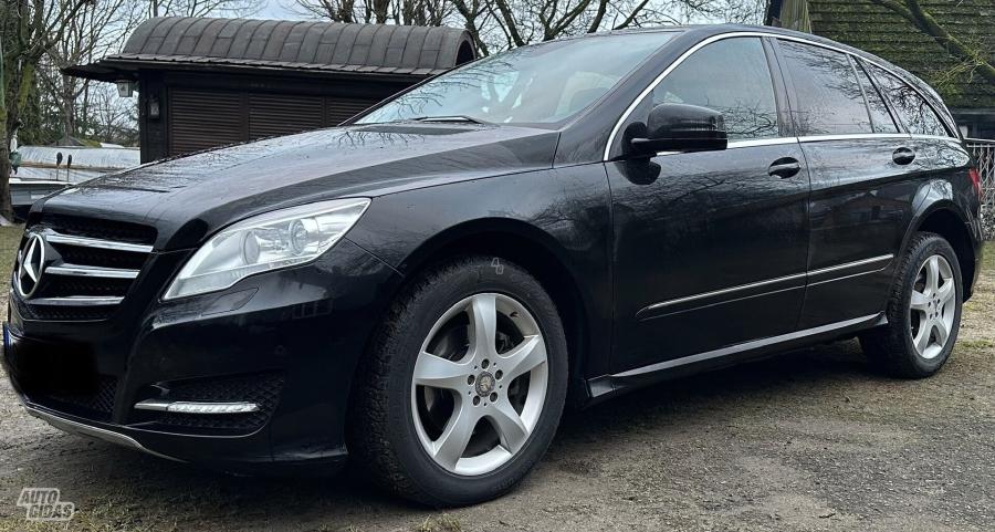 Melns Mercedes-Benz R 350 2012 Šauļi, ar dzinēja tilpumu 3.00 L un nobraukumu 140 tūkst. km par 11700 €, foto 3 vietnē AUTOMOTO.COM.LV