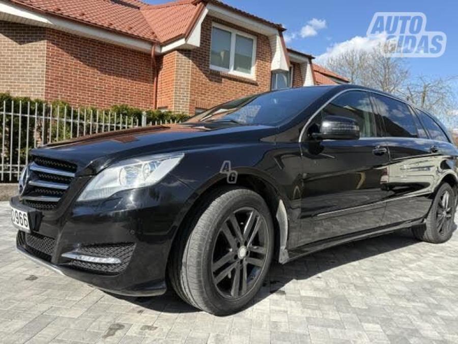 Melns Mercedes-Benz R 350 2013 Šilutė, ar dzinēja tilpumu 3.00 L un nobraukumu 201 tūkst. km par 9999 €, foto 3 vietnē AUTOMOTO.COM.LV