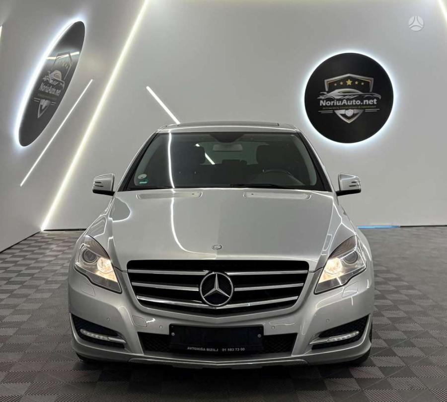 Pelēks Mercedes-Benz R 350 2010 Marijampole, ar dzinēja tilpumu 2.99 L un nobraukumu 186 tūkst. km par 9750 €, foto 6 vietnē AUTOMOTO.COM.LV