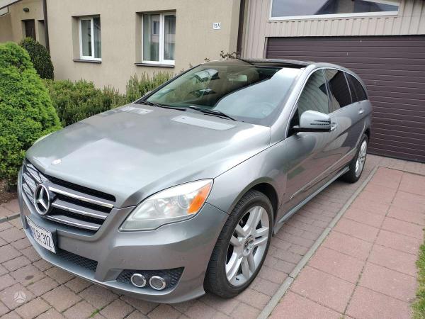 Pelēks Mercedes-Benz R 350 2011 Kauņa, ar dzinēja tilpumu 3.50 L un nobraukumu 270 tūkst. km par 5000 €, foto 1 vietnē AUTOMOTO.COM.LV