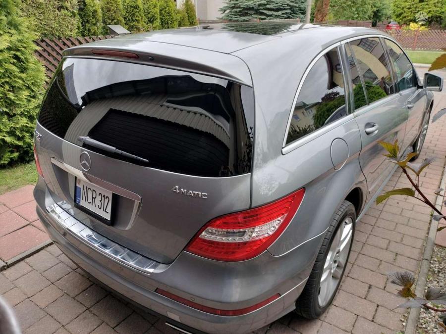 Pelēks Mercedes-Benz R 350 2011 Kauņa, ar dzinēja tilpumu 3.50 L un nobraukumu 270 tūkst. km par 5000 €, foto 5 vietnē AUTOMOTO.COM.LV