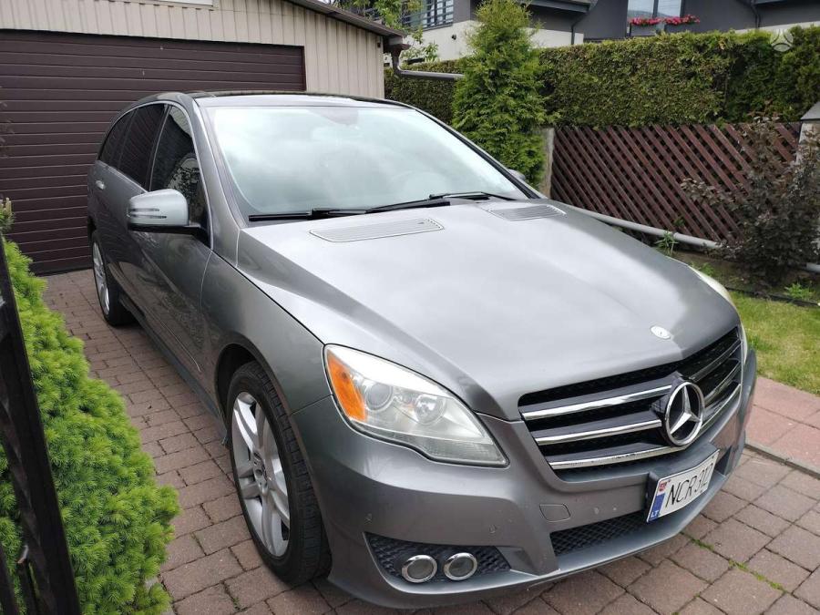 Pelēks Mercedes-Benz R 350 2011 Kauņa, ar dzinēja tilpumu 3.50 L un nobraukumu 270 tūkst. km par 5000 €, foto 6 vietnē AUTOMOTO.COM.LV