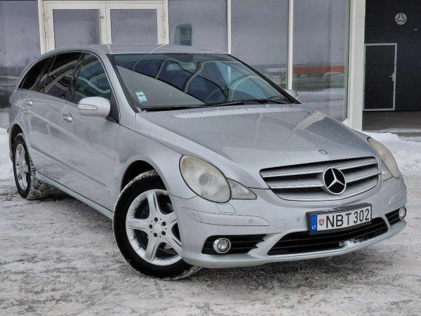 Grey Mercedes-Benz R 350 2008 in Vilnius, with an engine capacity of 2.99 L and mileage of 397 thousand km for 5000 €, photo 1 on AUTOMOTO.COM.LV