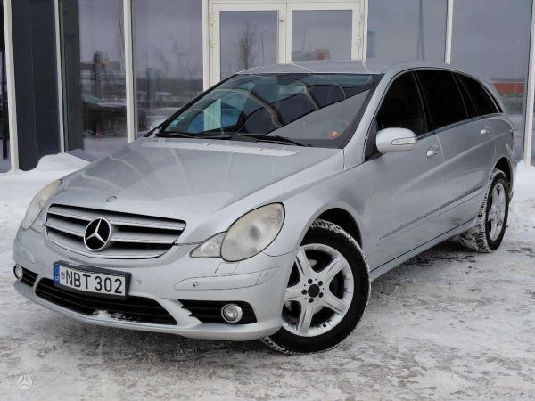 Grey Mercedes-Benz R 350 2008 in Vilnius, with an engine capacity of 2.99 L and mileage of 397 thousand km for 5000 €, photo 3 on AUTOMOTO.COM.LV