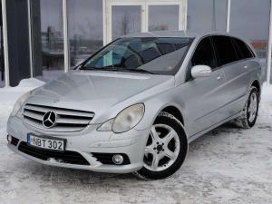 Pelēks Mercedes-Benz R 350 2008 Viļņa, ar dzinēja tilpumu 2.99 L un nobraukumu 397 tūkst. km par 5000 €, foto 3 vietnē AUTOMOTO.COM.LV
