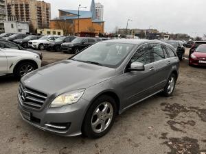 Pelēks Mercedes-Benz R 350 2013 Rīga, ar dzinēja tilpumu 3.50 L un nobraukumu 254 tūkst. km par 10550 €, foto  vietnē AUTOMOTO.COM.LV