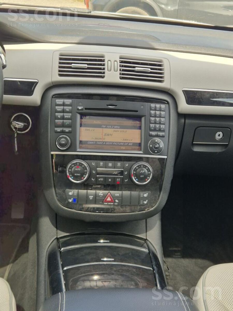 Mercedes-Benz R 350 2010 Rīga, ar dzinēja tilpumu 3.00 L un nobraukumu 325 tūkst. km par 9490 €, foto 18 vietnē AUTOMOTO.COM.LV