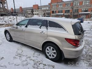 Dzeltens Mercedes-Benz R 350 2008 Rīga, ar dzinēja tilpumu 3.50 L un nobraukumu 189 tūkst. km par 3000 €, foto  vietnē AUTOMOTO.COM.LV