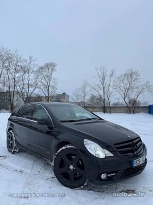 Black Mercedes-Benz R-Class 2009 in Tallinn, with an engine capacity of 3.00 L and mileage of 221 thousand km for 5999 €, photo 2 on AUTOMOTO.COM.LV