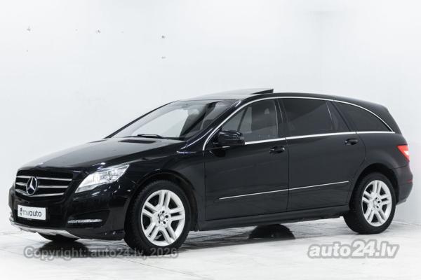 Black Mercedes-Benz R-Class 2011 in Tallinn, with an engine capacity of 3.00 L and mileage of 213 thousand km for 9990 €, photo 1 on AUTOMOTO.COM.LV