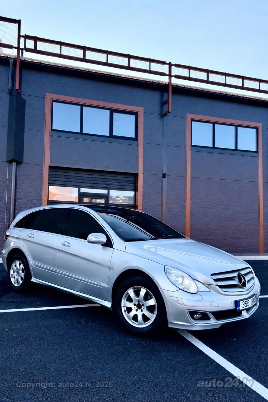 Grey Mercedes-Benz R-Class 2007 in Tallinn, with an engine capacity of 3.00 L and mileage of 240 thousand km for 6799 €, photo 5 on AUTOMOTO.COM.LV