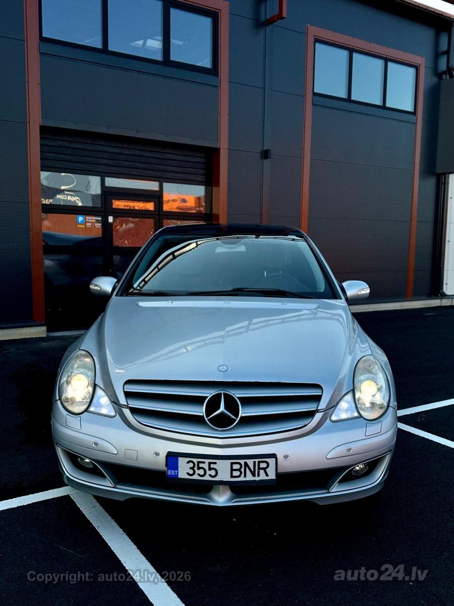 Grey Mercedes-Benz R-Class 2007 in Tallinn, with an engine capacity of 3.00 L and mileage of 240 thousand km for 6799 €, photo 8 on AUTOMOTO.COM.LV