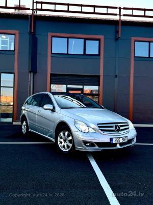 Grey Mercedes-Benz R-Class 2007 in Tallinn, with an engine capacity of 3.00 L and mileage of 240 thousand km for 6799 €, photo 15 on AUTOMOTO.COM.LV