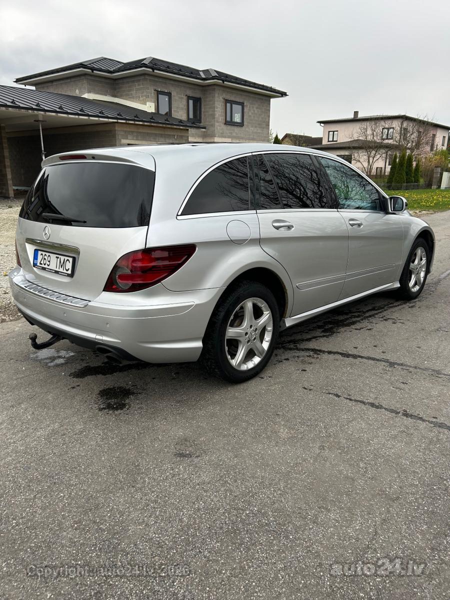 Pelēks Mercedes-Benz R-Class 2007 Tallina, ar dzinēja tilpumu 3.00 L un nobraukumu 340 tūkst. km par 4500 €, foto 5 vietnē AUTOMOTO.COM.LV
