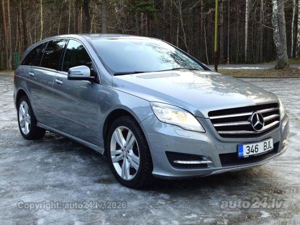 Grey Mercedes-Benz R-Class 2010 in Tallinn, with an engine capacity of 3.00 L and mileage of 194 thousand km for 9900 €, photo 1 on AUTOMOTO.COM.LV