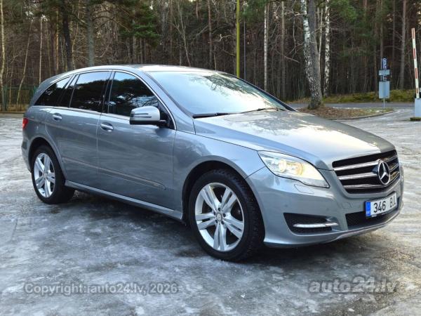 Grey Mercedes-Benz R-Class 2010 in Tallinn, with an engine capacity of 3.00 L and mileage of 194 thousand km for 9900 €, photo 9 on AUTOMOTO.COM.LV